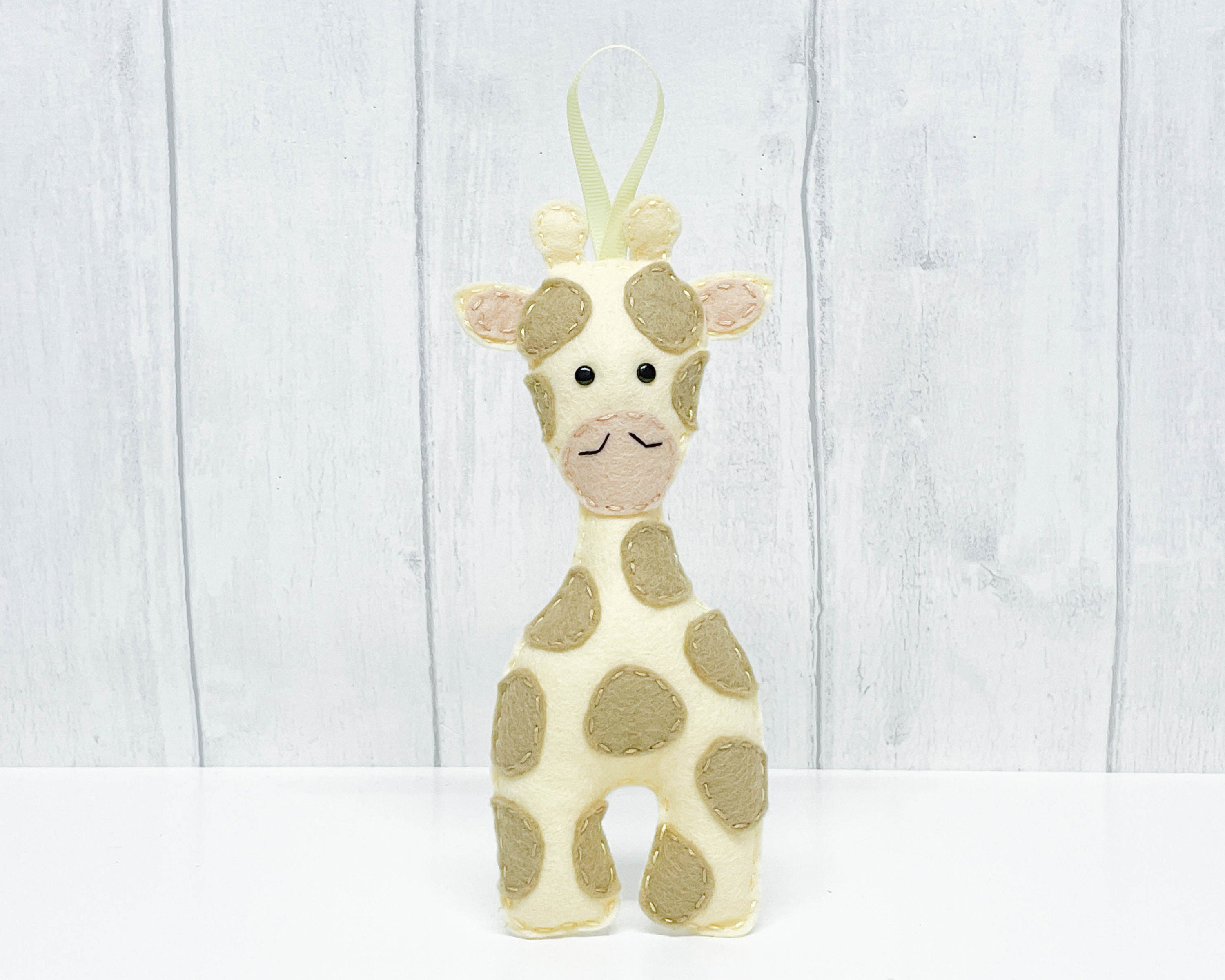 PDF Pattern for Gerald Giraffe, Felt Sewing Pattern, Full Instructions ...