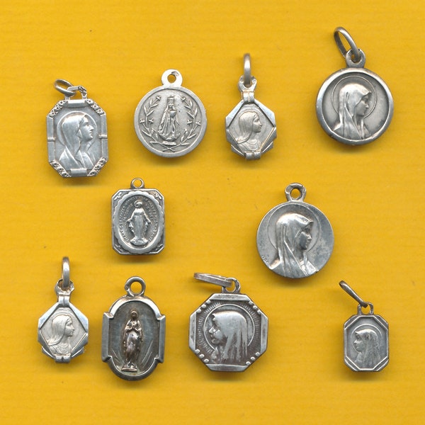 Antique Sterling Silver Religious - Etsy