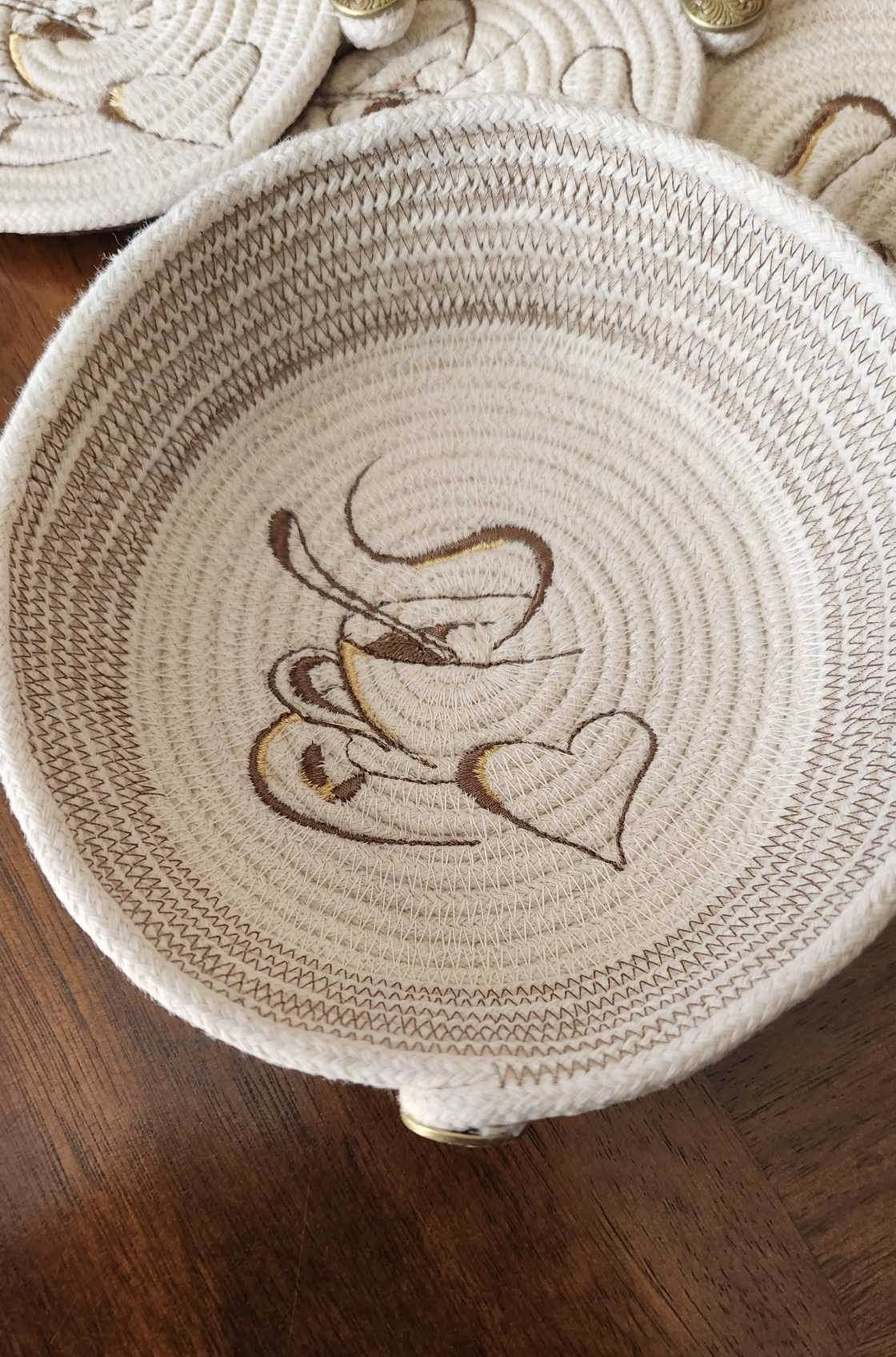 Coffee Lovers Wall Hanging W/ Coasters - Etsy