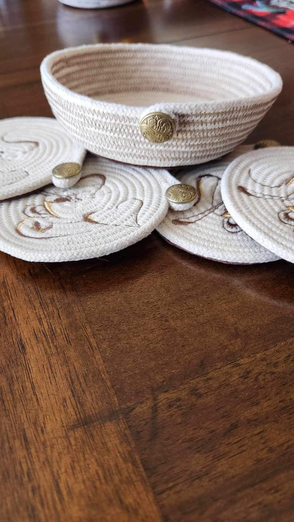 Coffee Lovers Wall Hanging W/ Coasters - Etsy