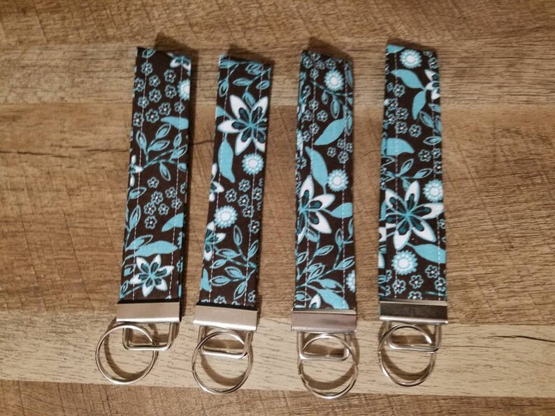 Fabric Key Fob Key Fob Personalized Key Fob Key Holder Key - Etsy