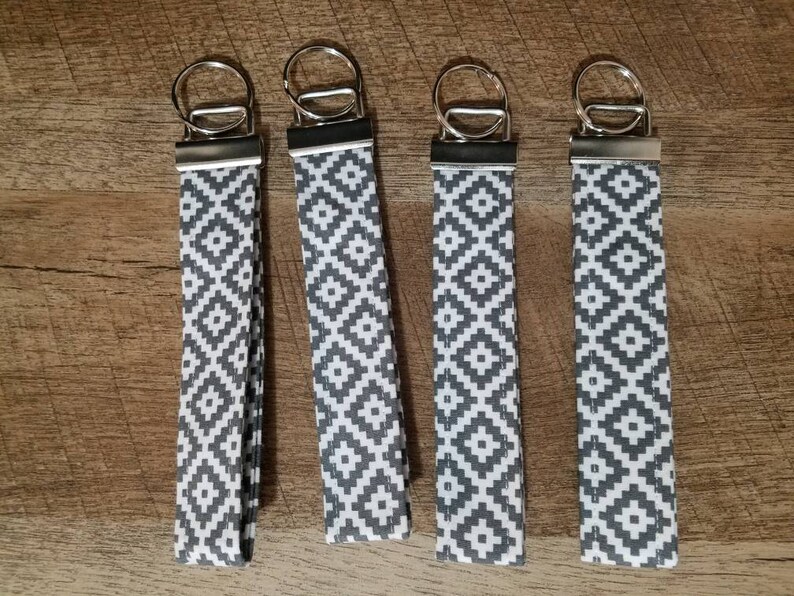 Fabric Key Fob Key Fob Personalized Key Fob Key Holder Key | Etsy