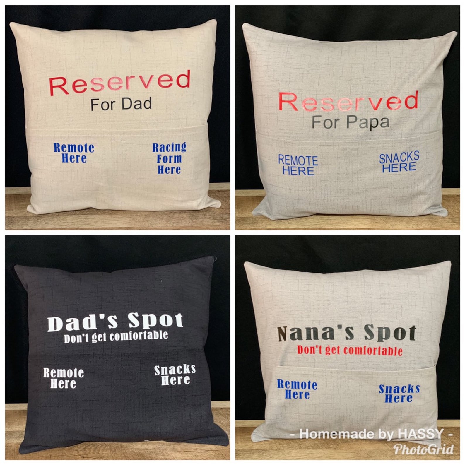 Father's Day Pillow;father's Day Gift; Funny Pillow Saying; Grandpa ...