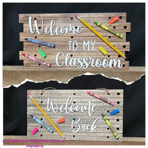 Teacher Ruler Sign| Teacher Appreciation Gift | Teacher Name Sign ...