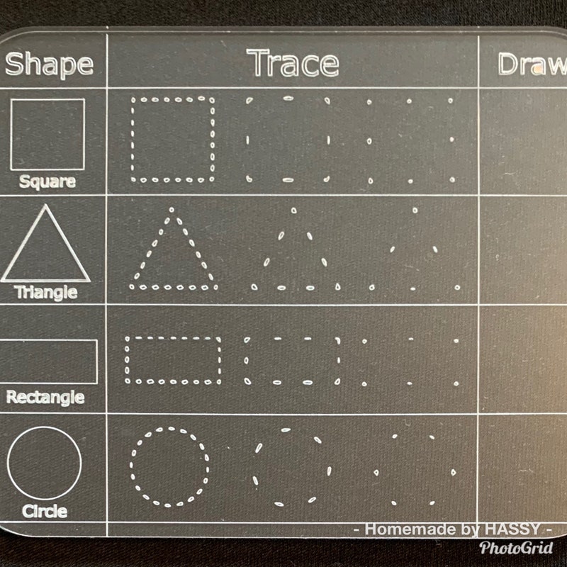 Traceable Marker Board - Etsy