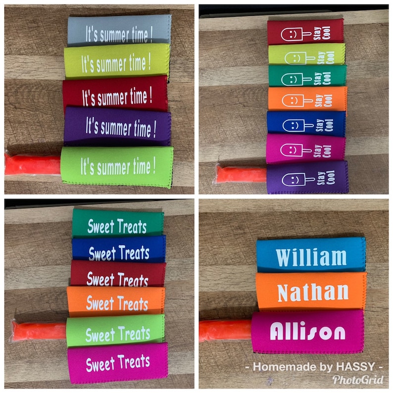 Freeze Pop Holder Freezie Cozy Freezy Holder Freezie - Etsy
