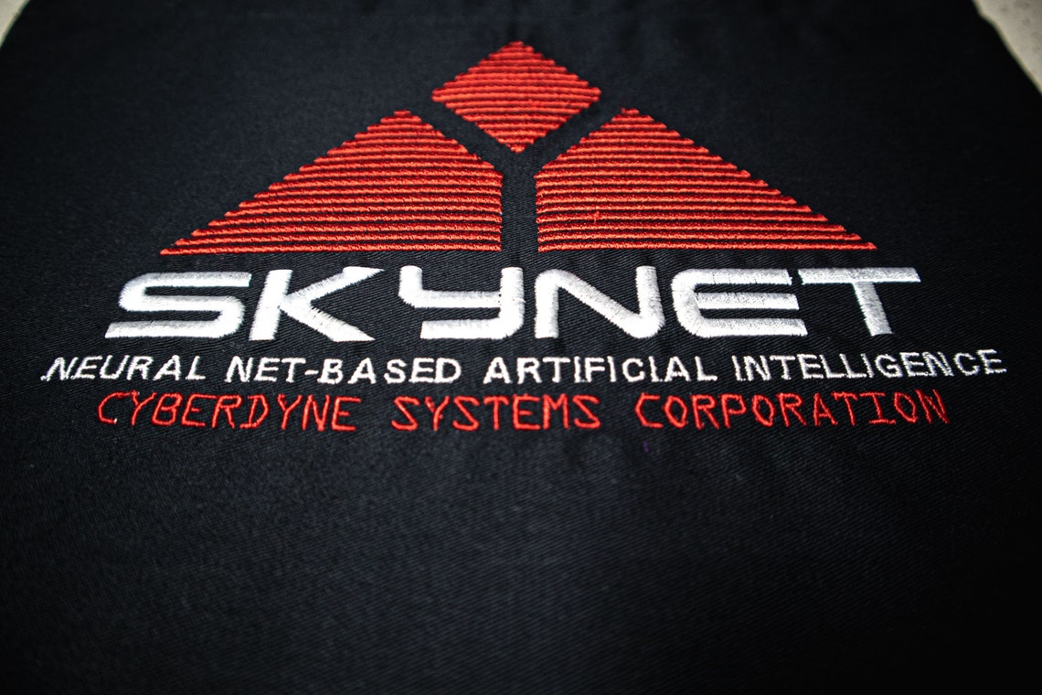 Skynet Logo Embroidery Design - Download - Etsy