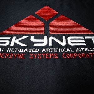 Skynet Logo Embroidery Design - Download - Etsy