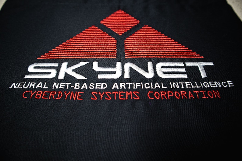 Skynet Logo Embroidery Design - Download - Etsy