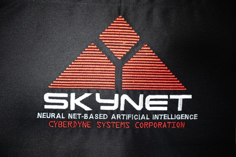 Skynet Logo Embroidery Design - Download - Etsy