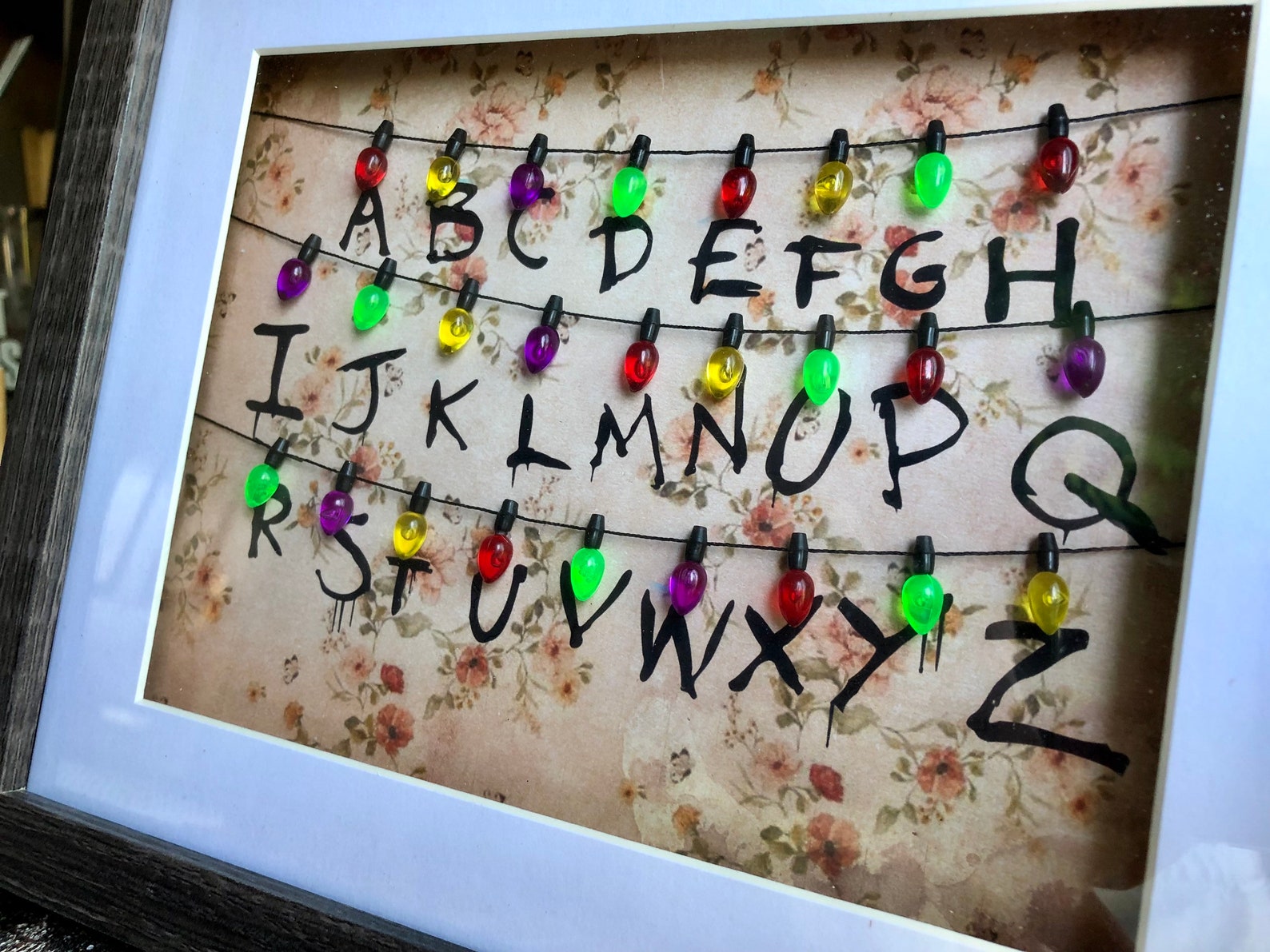 Stranger Things Diorama Box Frame - Etsy UK