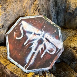 The Last of Us Firefly Stop Sign Sticker - Etsy UK