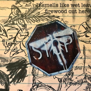 The Last of Us Firefly Stop Sign Sticker - Etsy UK