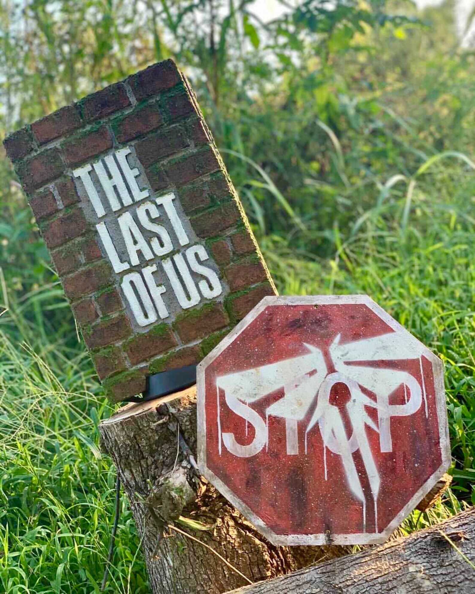 The Last of Us Stop Sign - Etsy