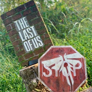 The Last of Us Stop Sign - Etsy