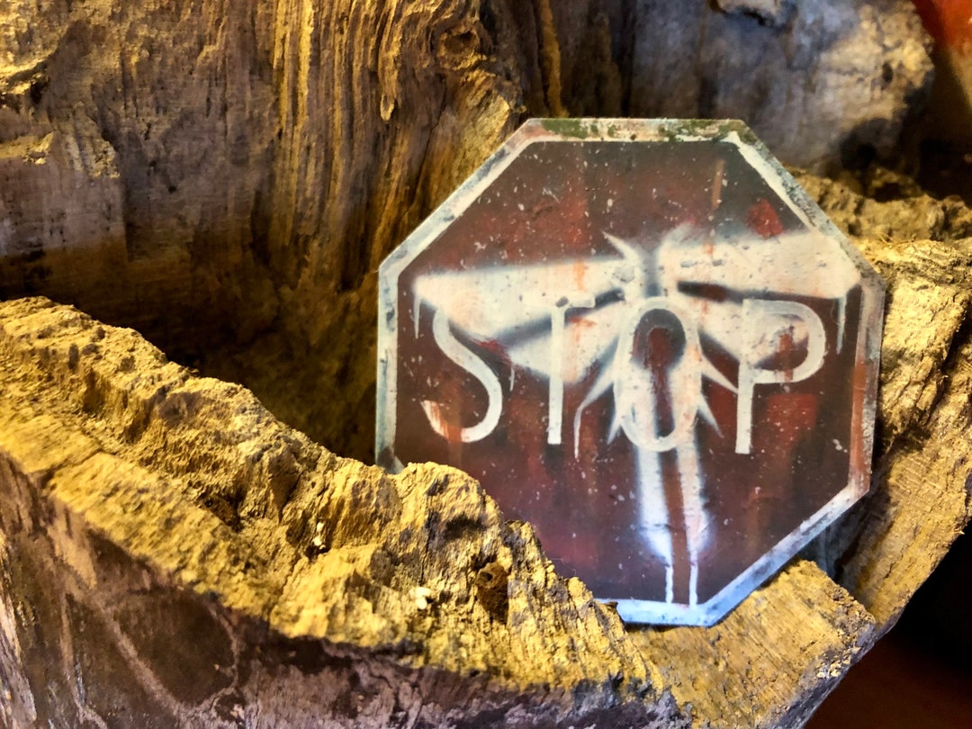 The Last of Us Firefly Stop Sign Sticker - Etsy UK