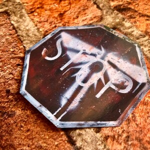 The Last of Us Firefly Stop Sign Sticker - Etsy UK