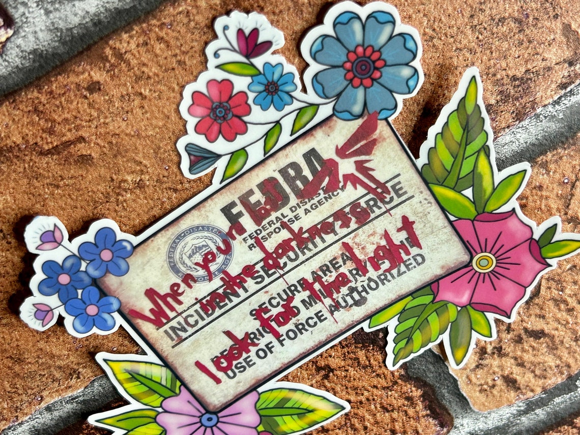 The Last of Us Fedra Sticker - Etsy UK