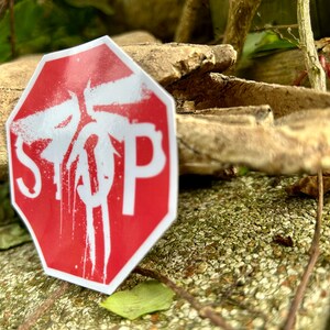 The Last of Us Firefly Stop Sign Sticker - Etsy