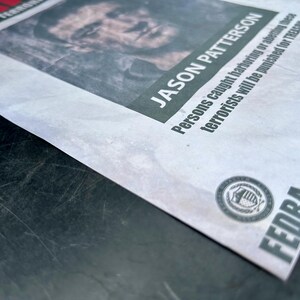 The Last of Us - Jason Wanted Poster - Etsy