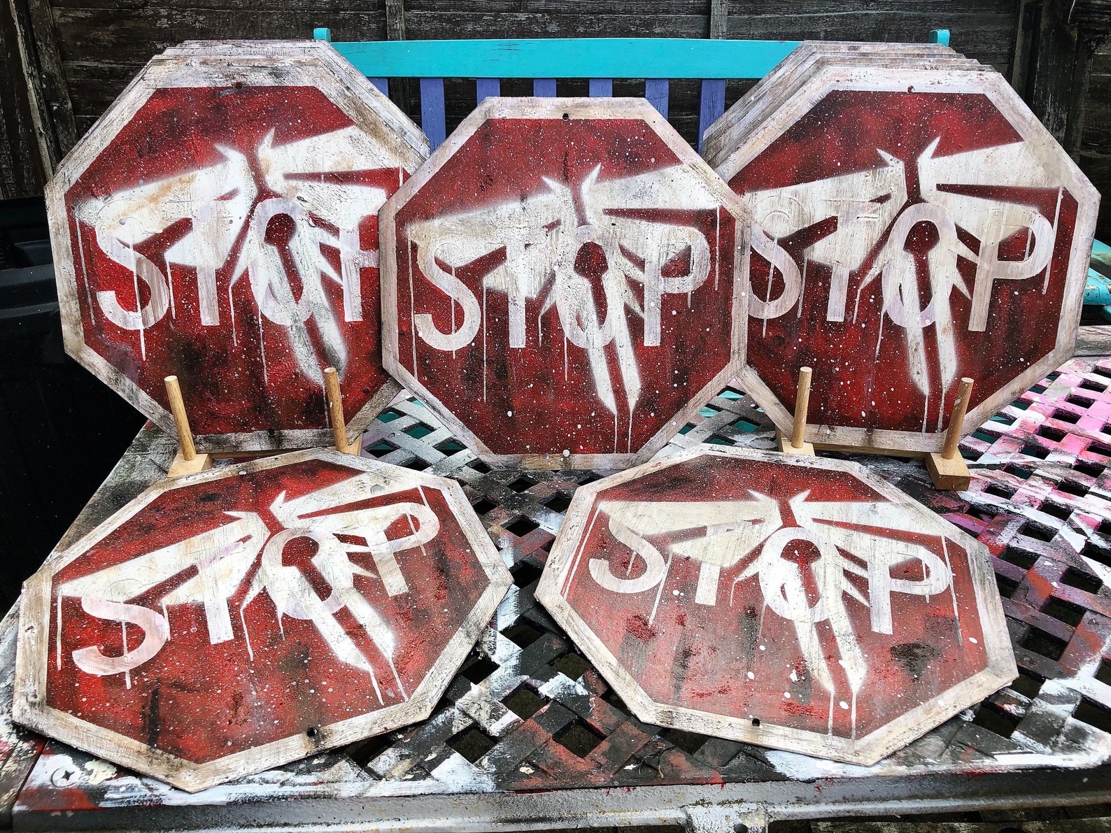 The Last of Us Firefly Stop Sign | Etsy