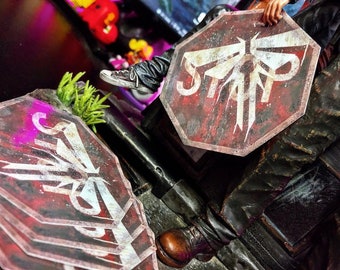 Last of Us Stop Sign Tlou Firefly Decor Last of Us Home Decor Ellie ...