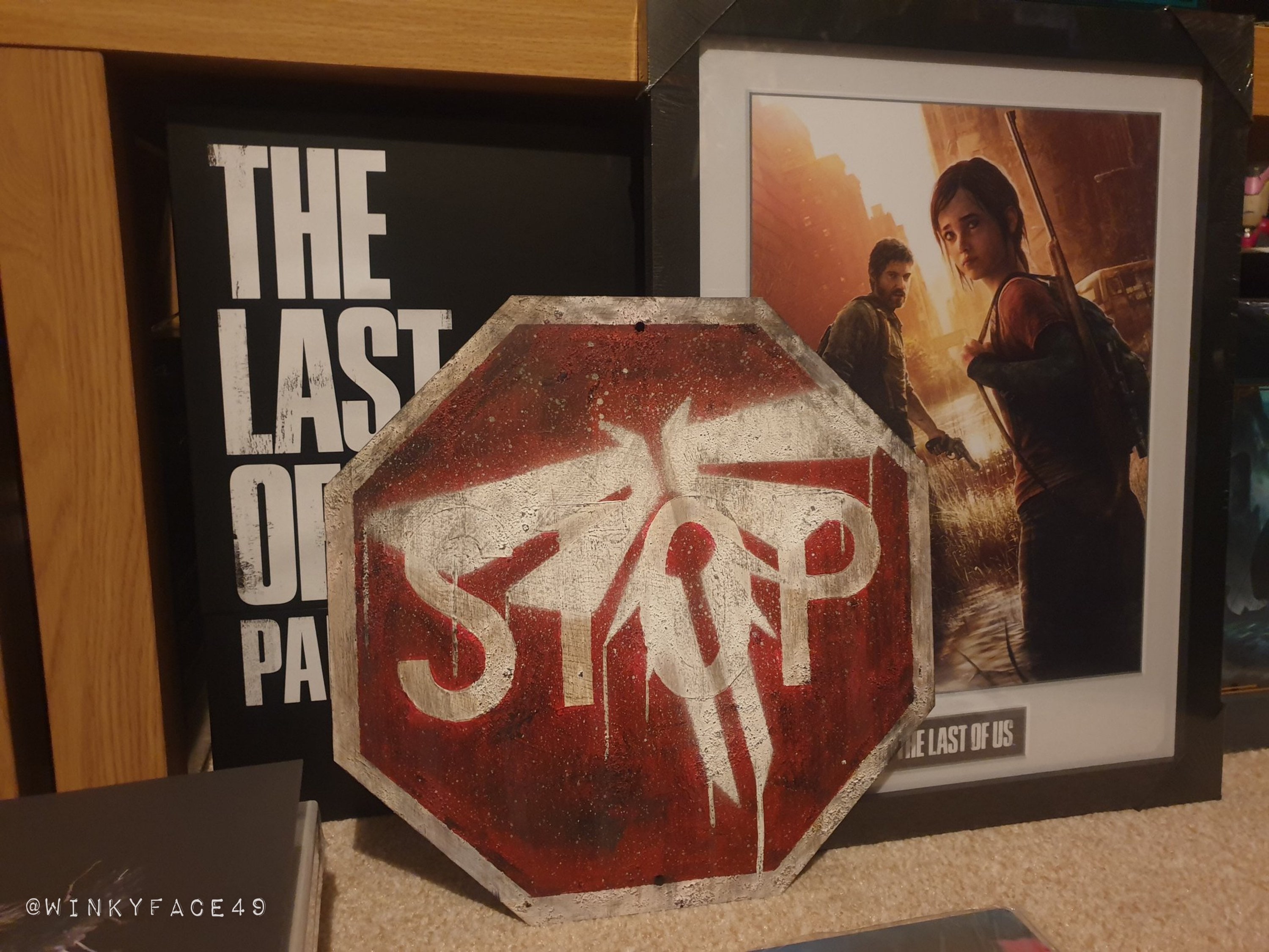 The Last of Us Firefly Stop Sign | Etsy