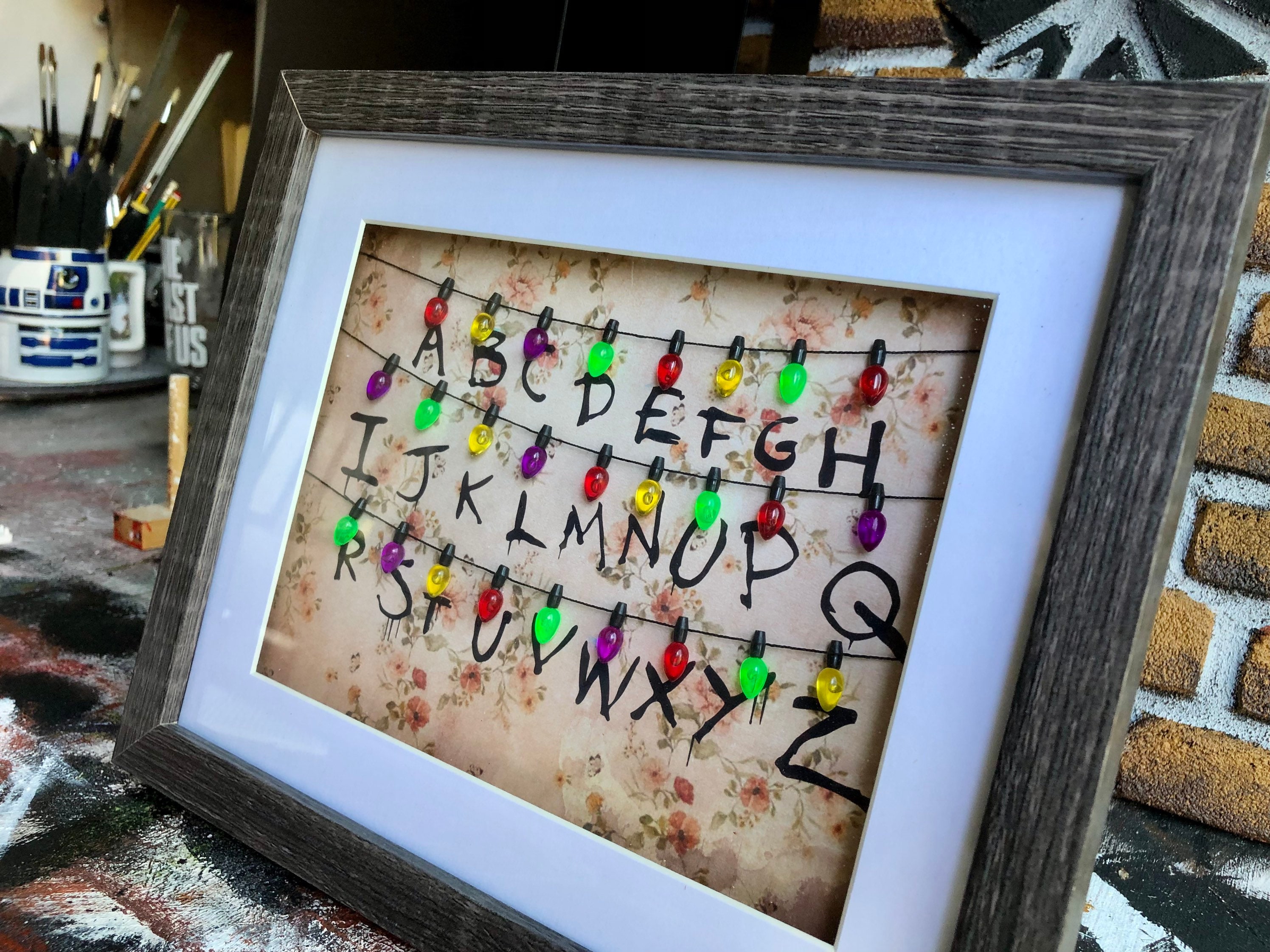 Stranger Things Diorama Box Frame - Etsy UK