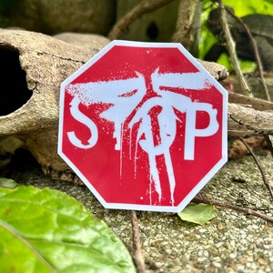 The Last of Us Firefly Stop Sign Sticker - Etsy
