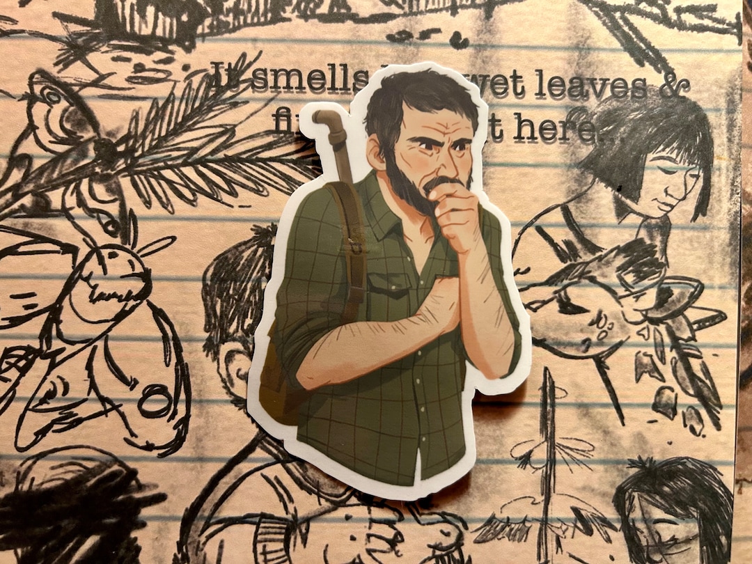 The Last of Us Joel Thinking Sticker - Etsy