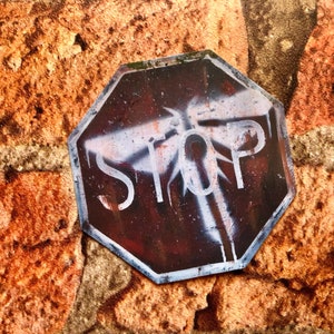 The Last of Us Firefly Stop Sign Sticker - Etsy UK