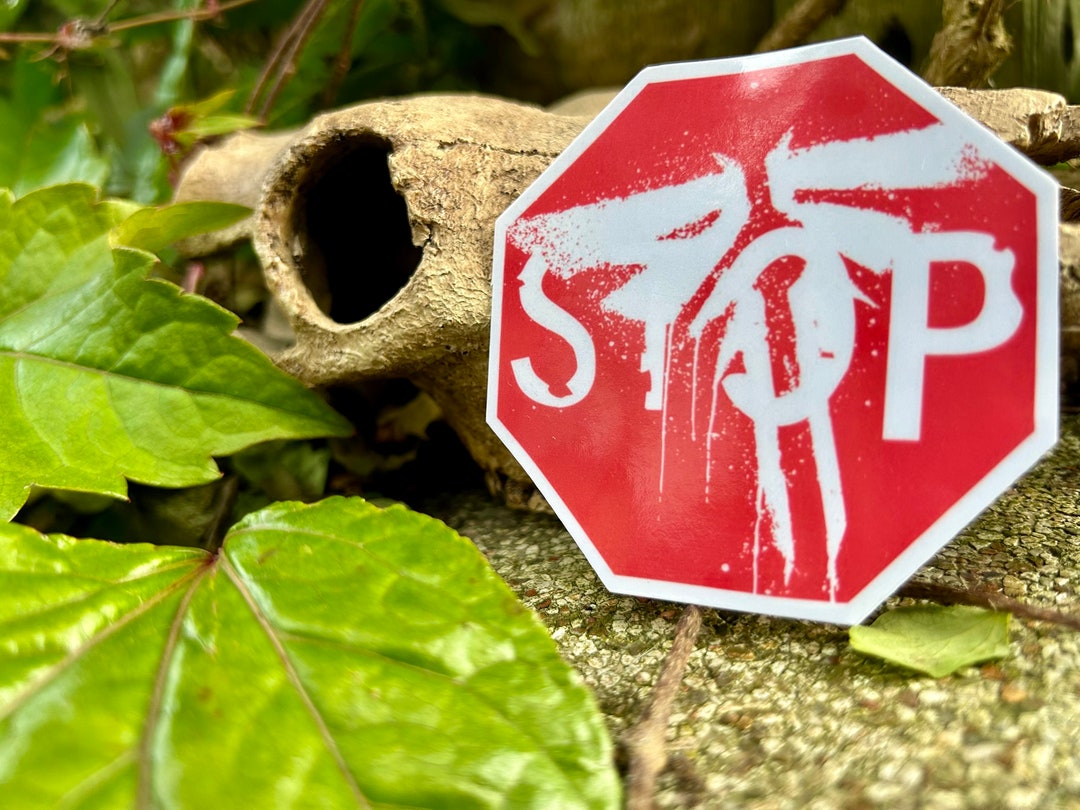The Last of Us Firefly Stop Sign Sticker - Etsy