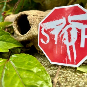 The Last of Us Firefly Stop Sign Sticker - Etsy