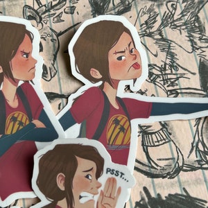 The Last of Us Sad Ellie Sticker Bundle - Etsy Australia