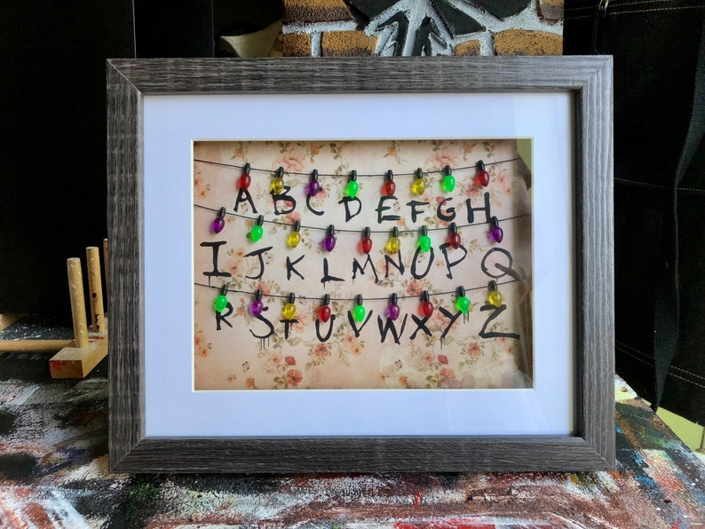 Stranger Things Diorama Box Frame - Etsy UK