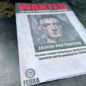 The Last of Us - Jason Wanted Poster - Etsy