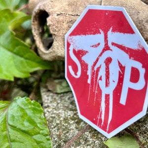 The Last of Us Firefly Stop Sign Sticker - Etsy