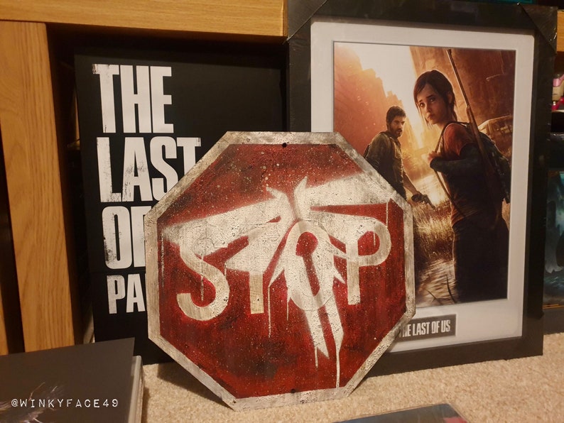 The Last of Us Stop Sign - Etsy