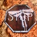 The Last of Us Firefly Stop Sign Sticker - Etsy UK