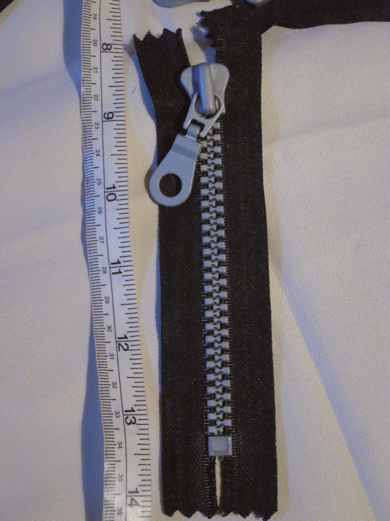 5.25 13cm Closed End Super Chunky Zip Plastic Zipper - Etsy