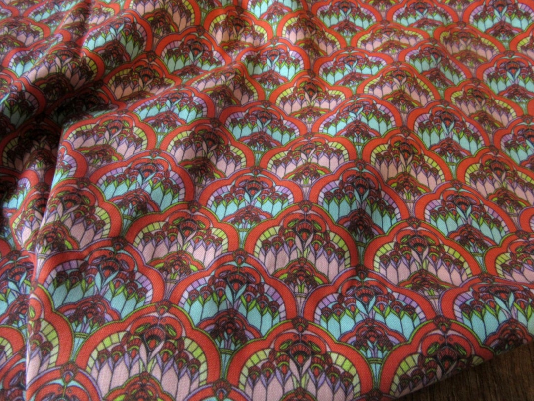 1 Yard Sundance by Riley Blake 100% Cotton Poplin Aztec Clamshell Art ...