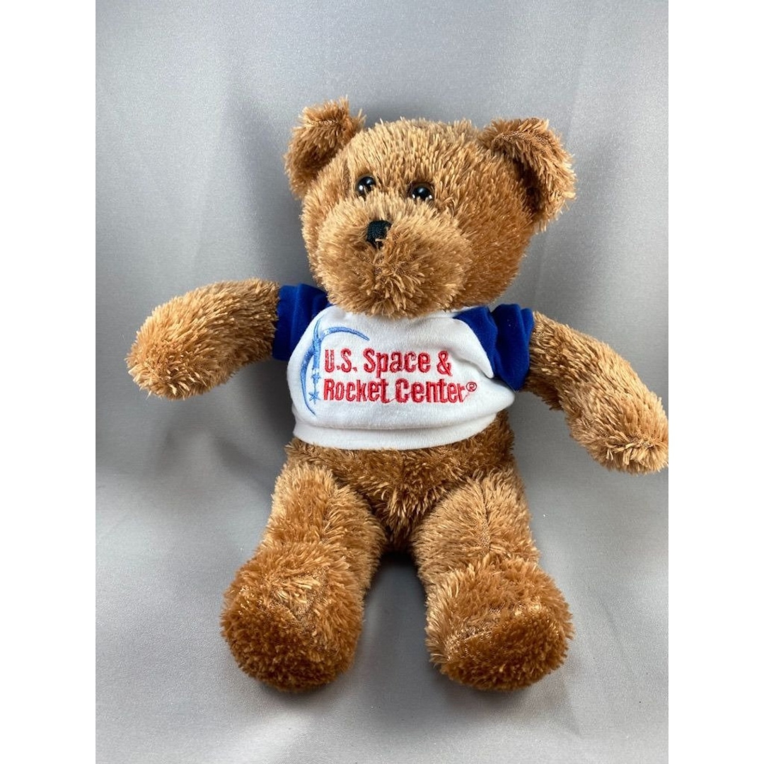 Soft Teddy Bear US Space and Rocket Center 12 Inches Synthetic Fiber ...