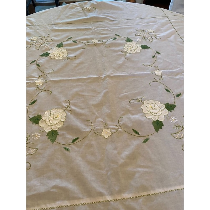 Applique Tablecloth - Etsy