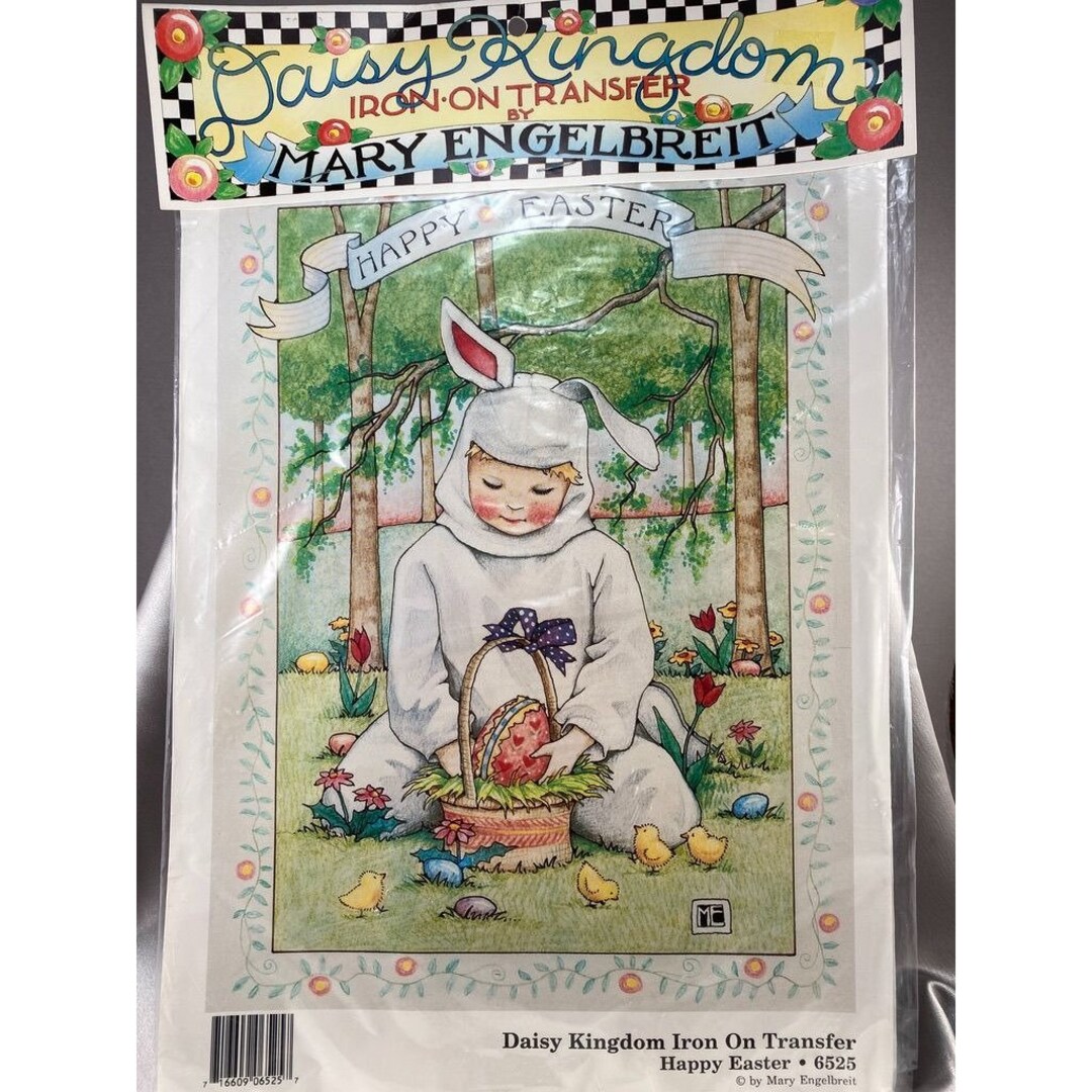 Easter Transfer Mary Engelbreit Daisy Kingdom Iron on Happy Easter New ...