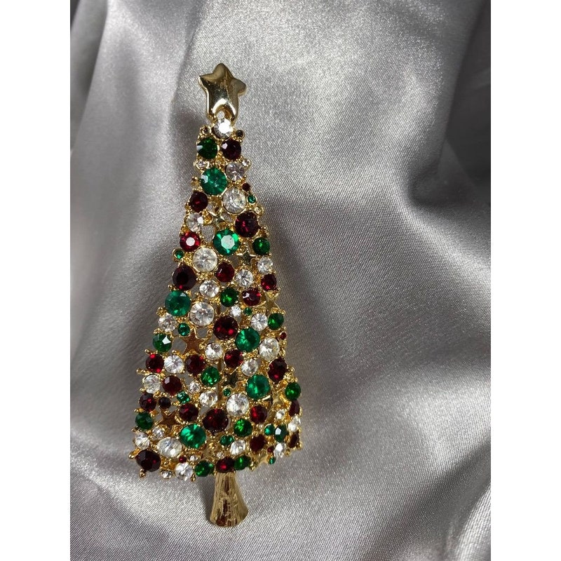 Christmas Tree Pin - Etsy
