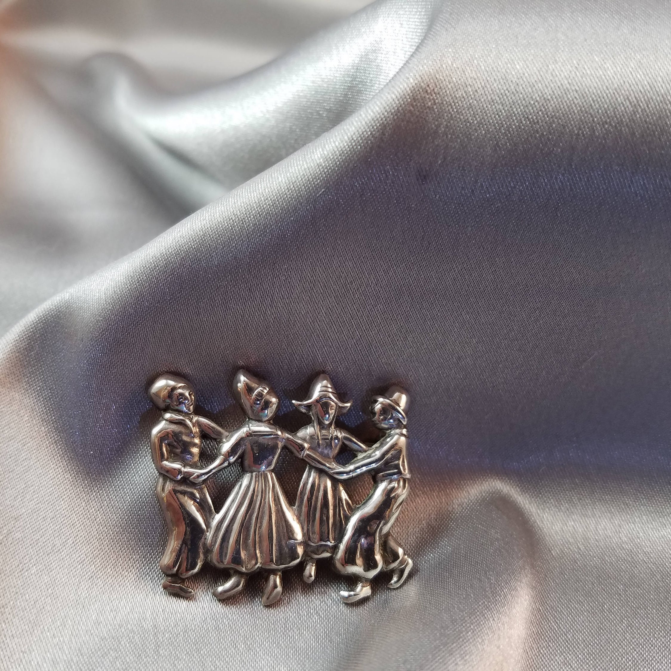 Dutch//netherlands// Pin//brooch//marked Lang//sterling Silver ...