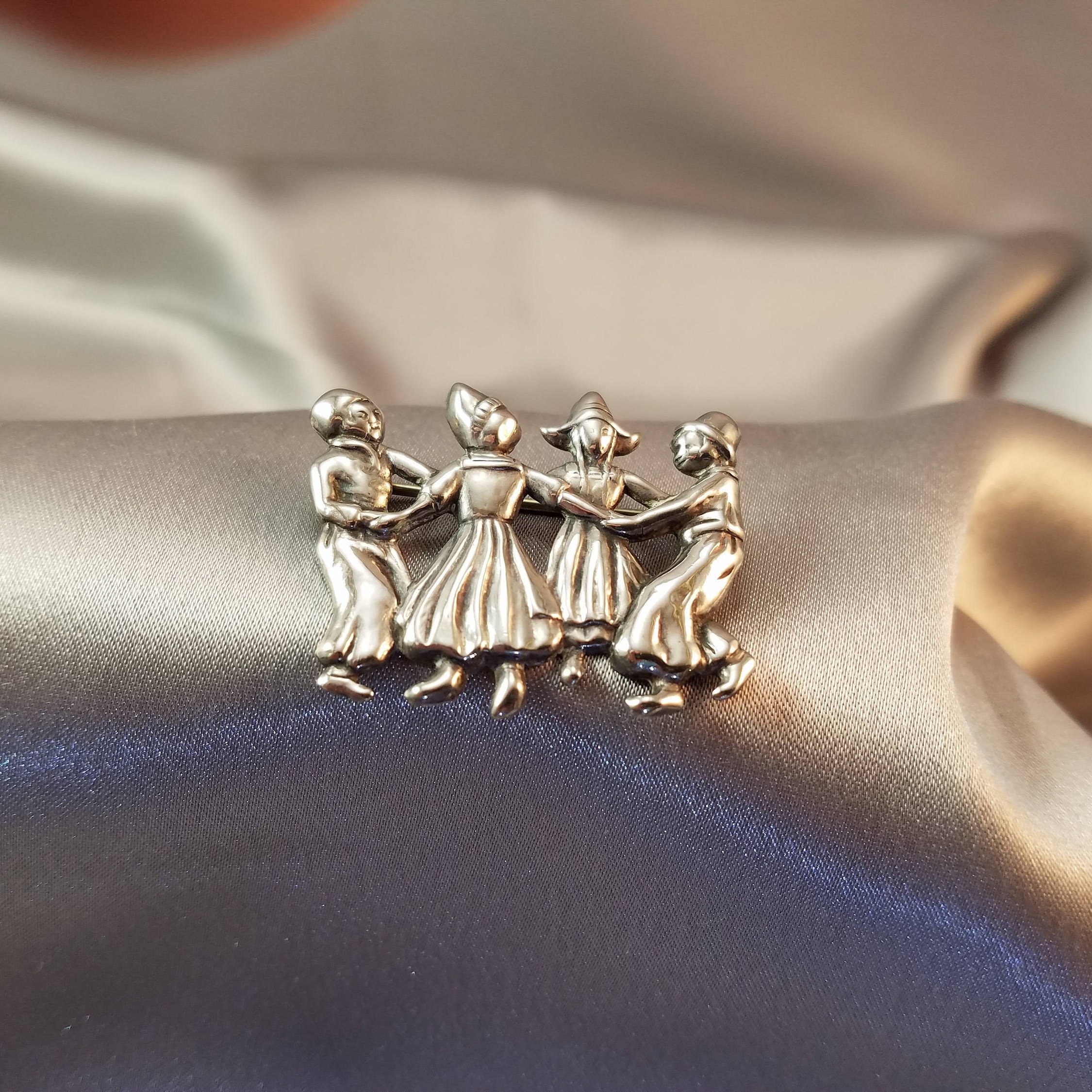 Dutch//netherlands// Pin//brooch//marked Lang//sterling Silver ...