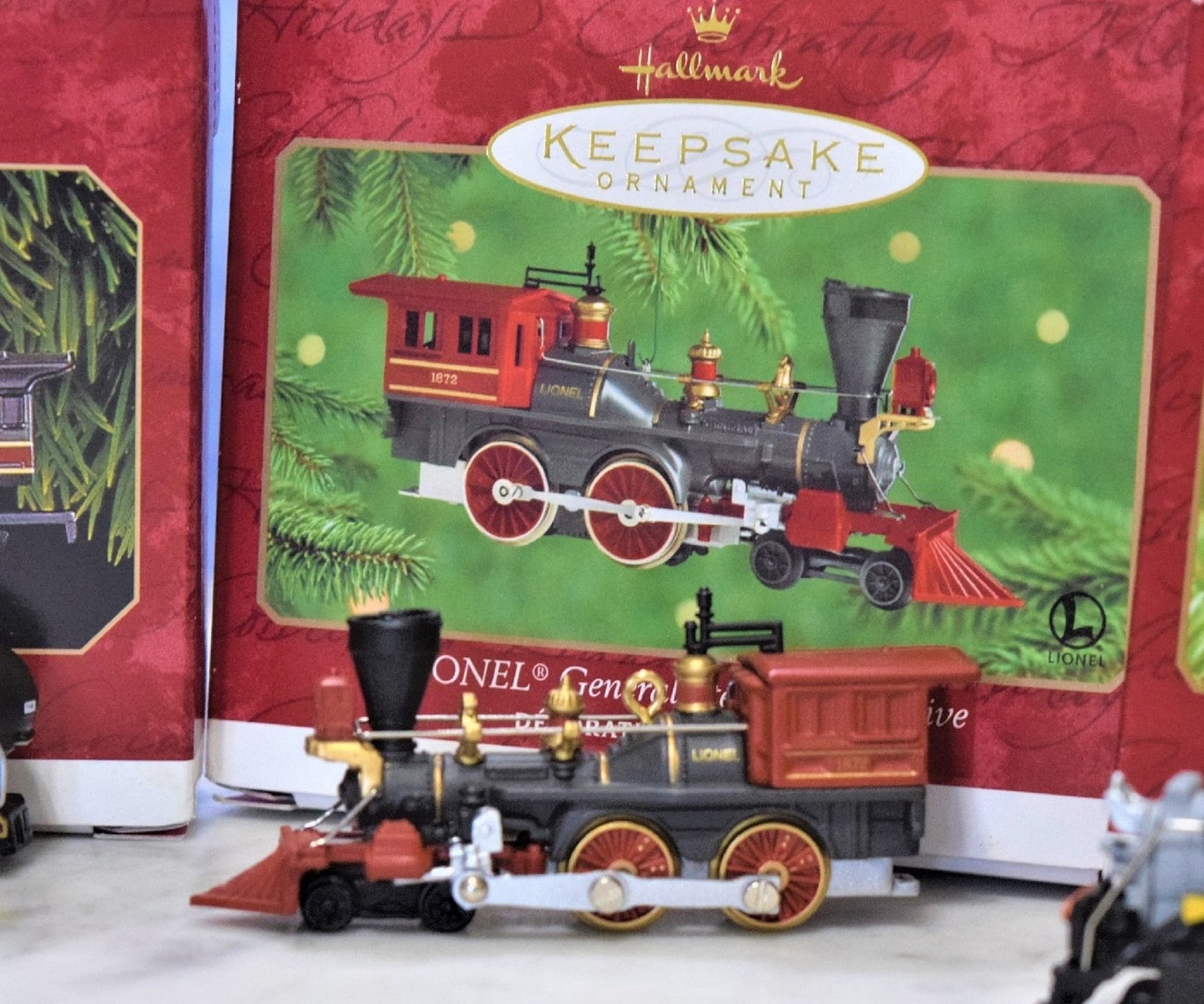 Christmas Lionel Train Ornaments Hallmark Keepsake Train - Etsy
