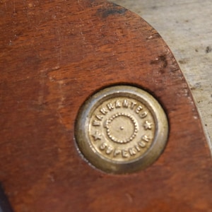 Old Hand Saws Warranted Superior 1900S Medallion Wheat Pattern Wood ...