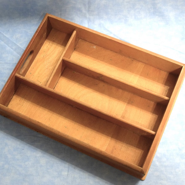 Vintage Silverware Organizing Tray - Etsy